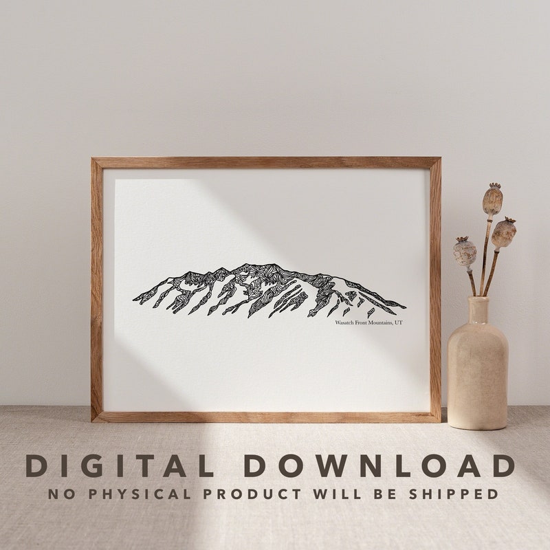 Wasatch Mountains - Etsy