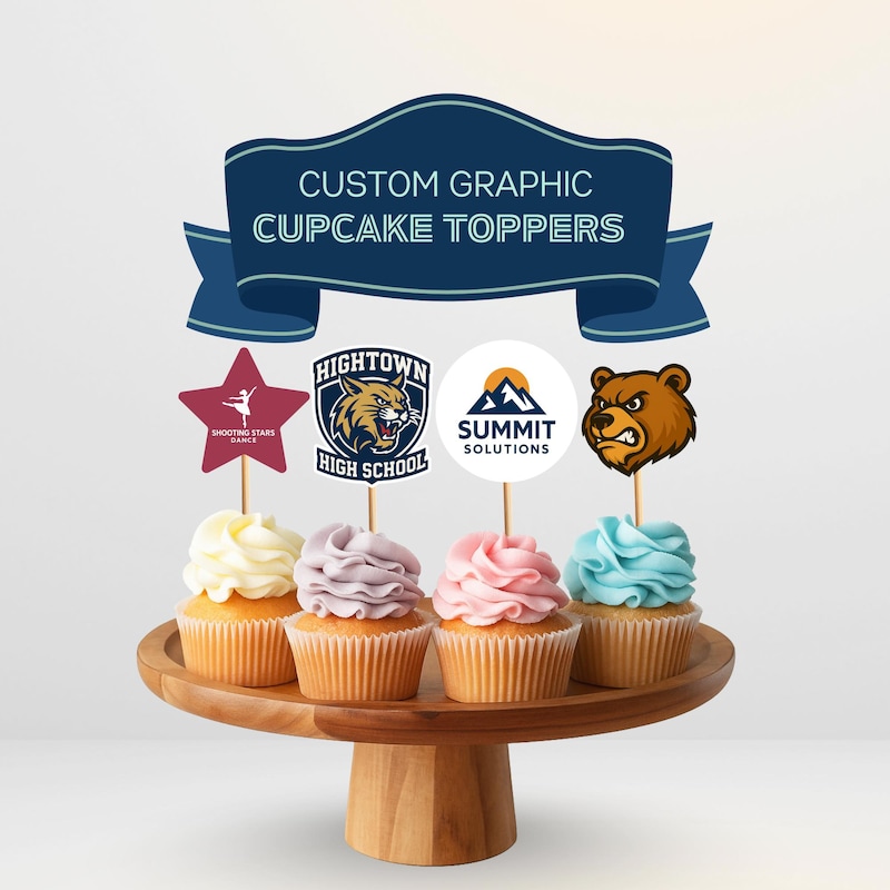 Branding Logo Cupcake - Etsy