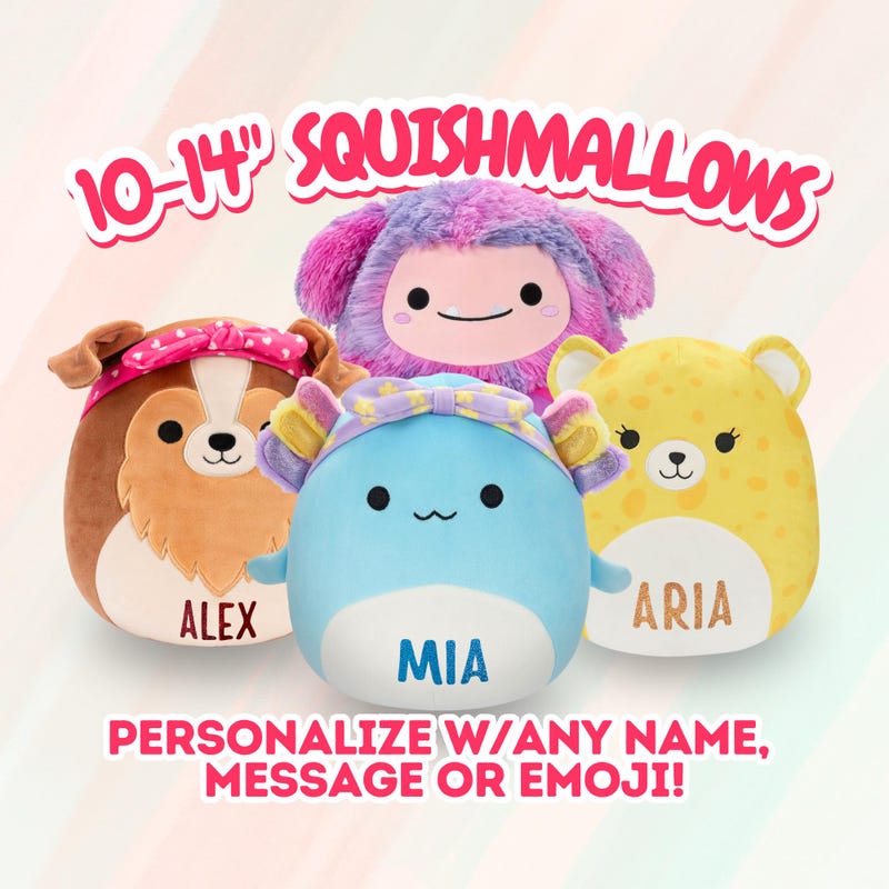 Custom Squishmallow - Etsy