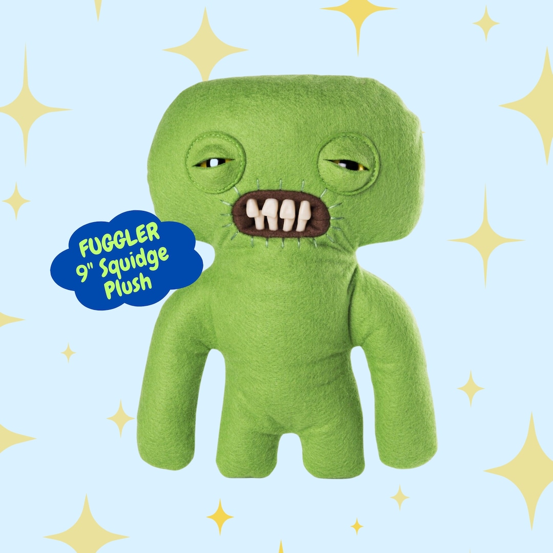 Personalized FUGGLER Funny Ugly 9 SQUIDGE Plush Creature, Funny Gift ...