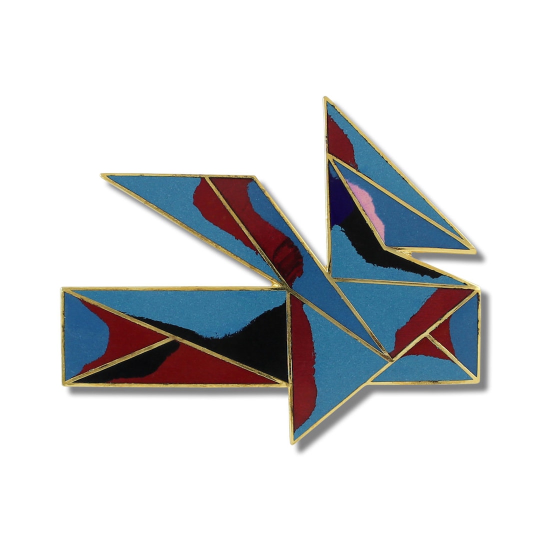 Vintage ACME Studio "ariel" Lim. Ed. Brooch by L.A. Artist Laddie John ...