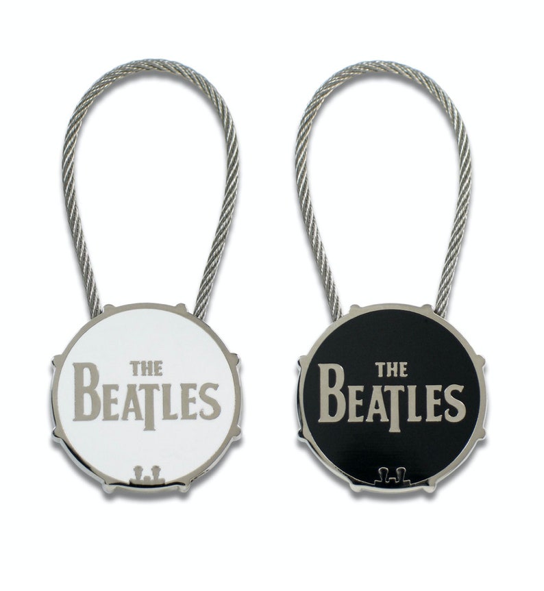 The Beatles beatles Drum Key Ring by ACME Studio 2 Sided - Etsy