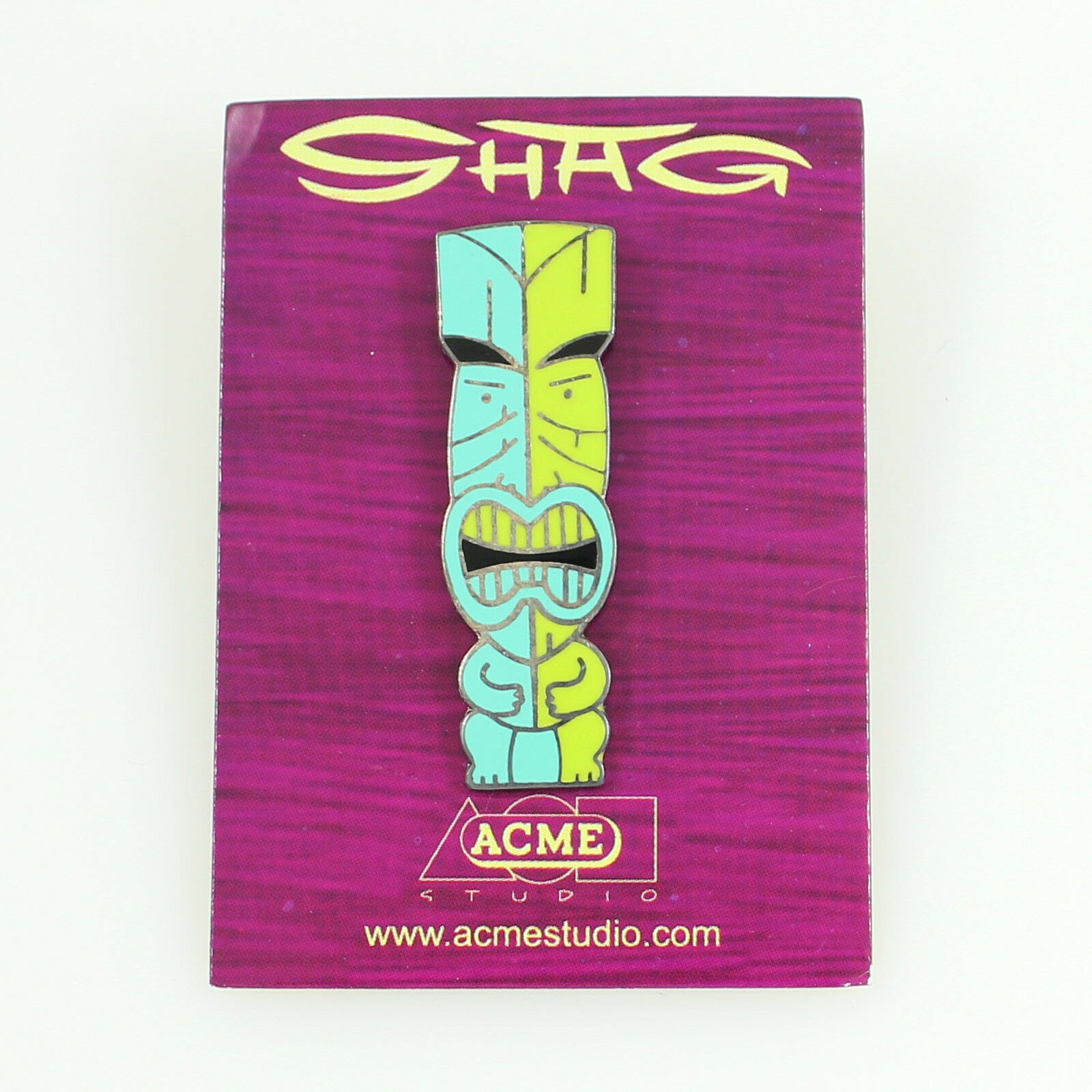 Josh SHAG Agle Tiki 2 Pin by ACME | Etsy