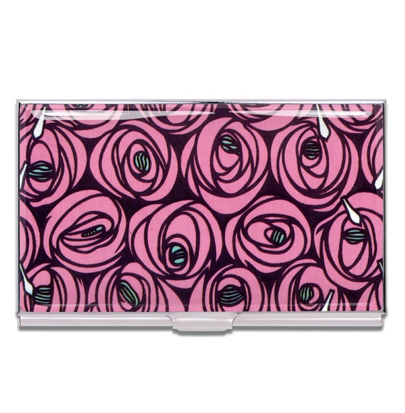 Charles Rennie Mackintosh "Roses" Card Case by ACME … - Gem