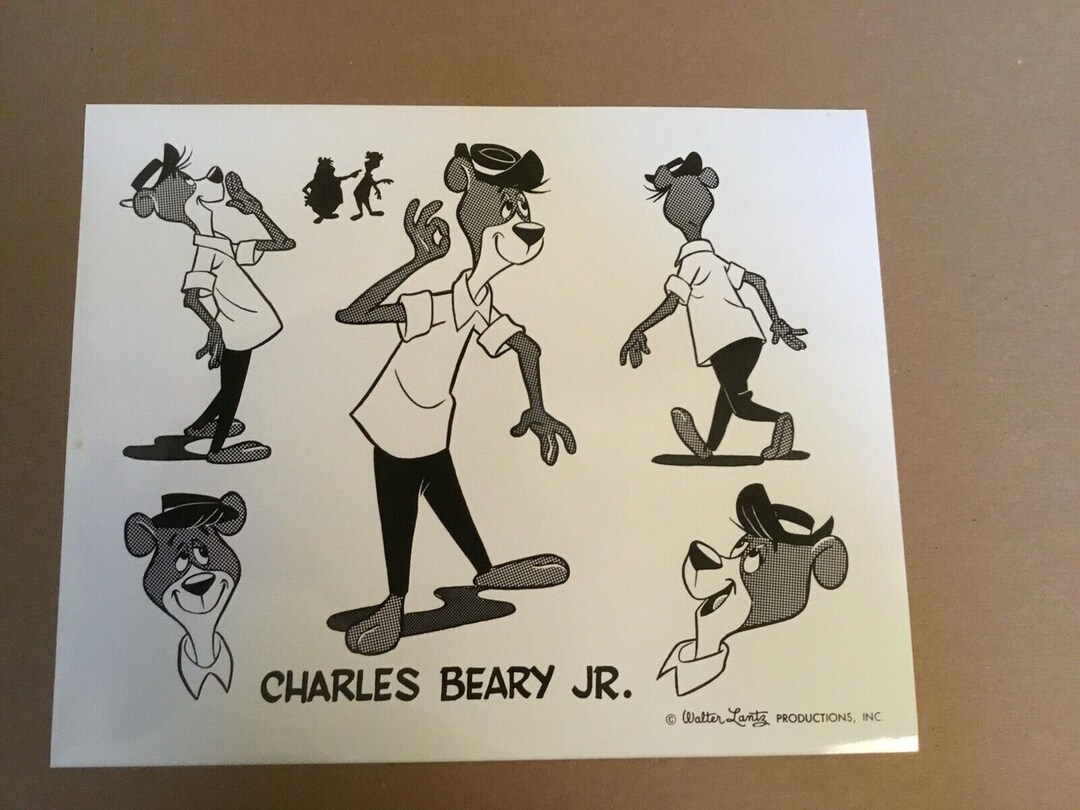 Vintage Walter Lantz Productions 8” X 10” Glossy Photo of Charles Beary ...