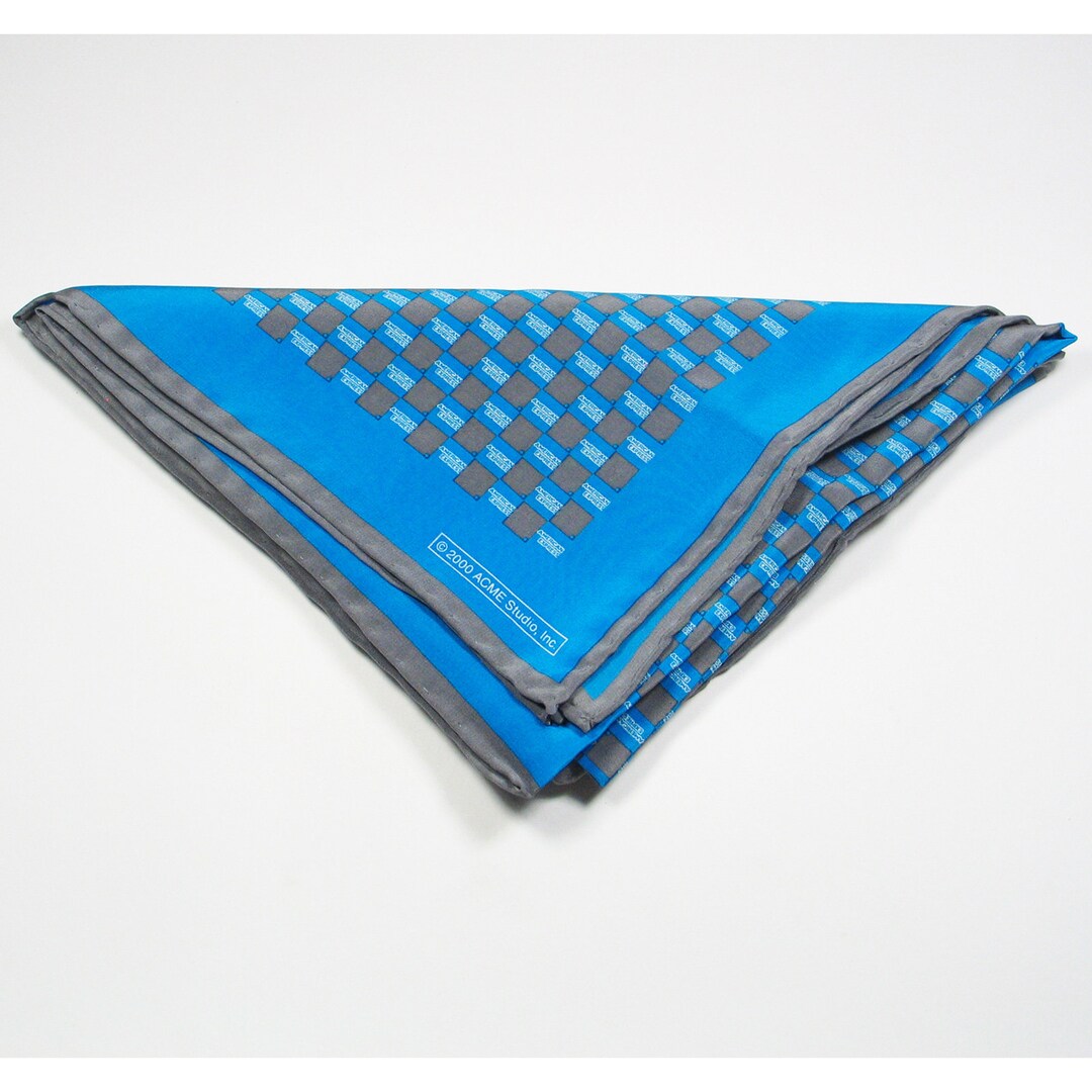 Vintage ACME Studio American Express Custom Made 36” X 36” 100% Silk ...