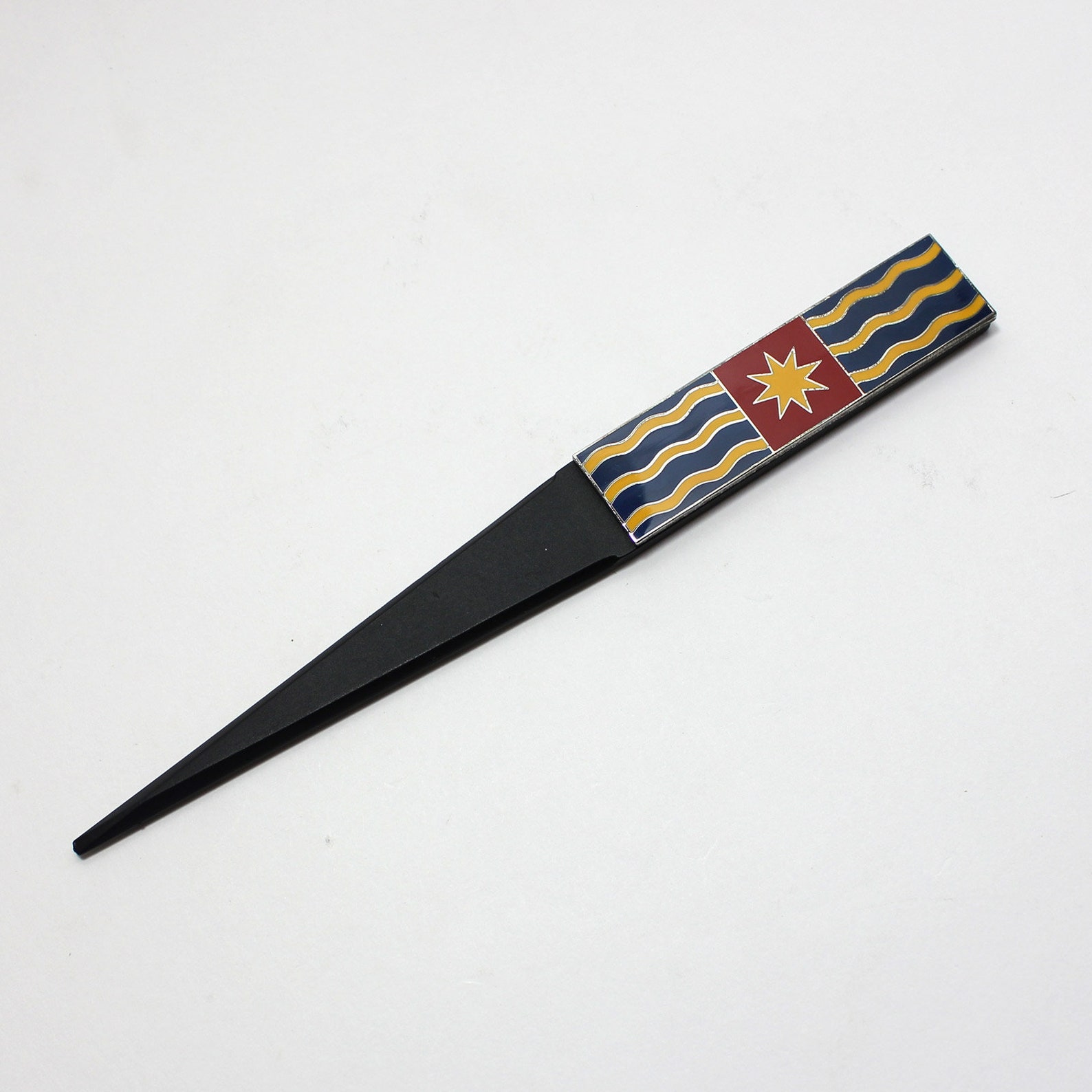 Vintage ACME Studio MICHAEL GRAVES "siena 1" Enamel Handle Letter ...