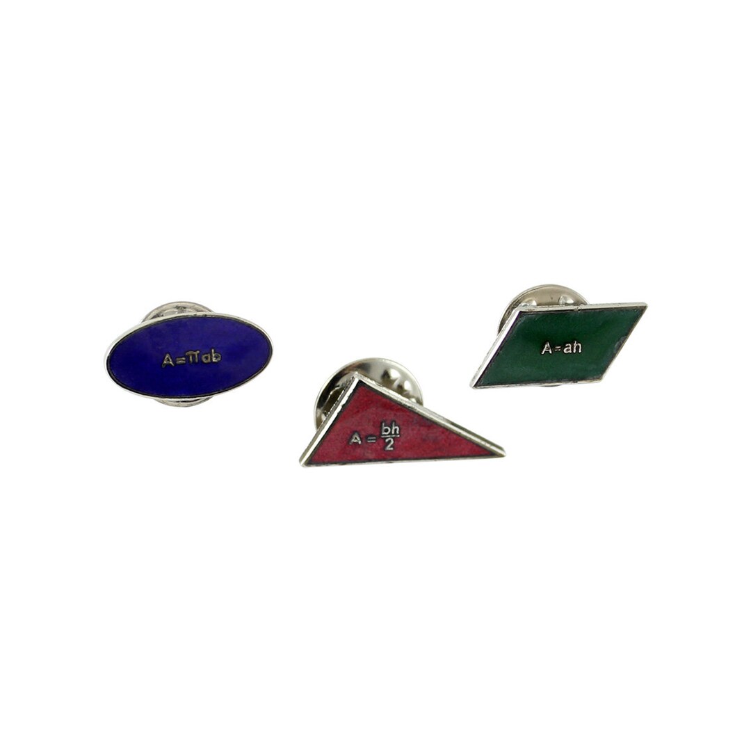 Vintage ACME Studio "geometry" 3 Pc. Lapel Pin Set by Artist Robert ...