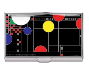 Frank Lloyd Wright currier Card Case by ACME | Etsy