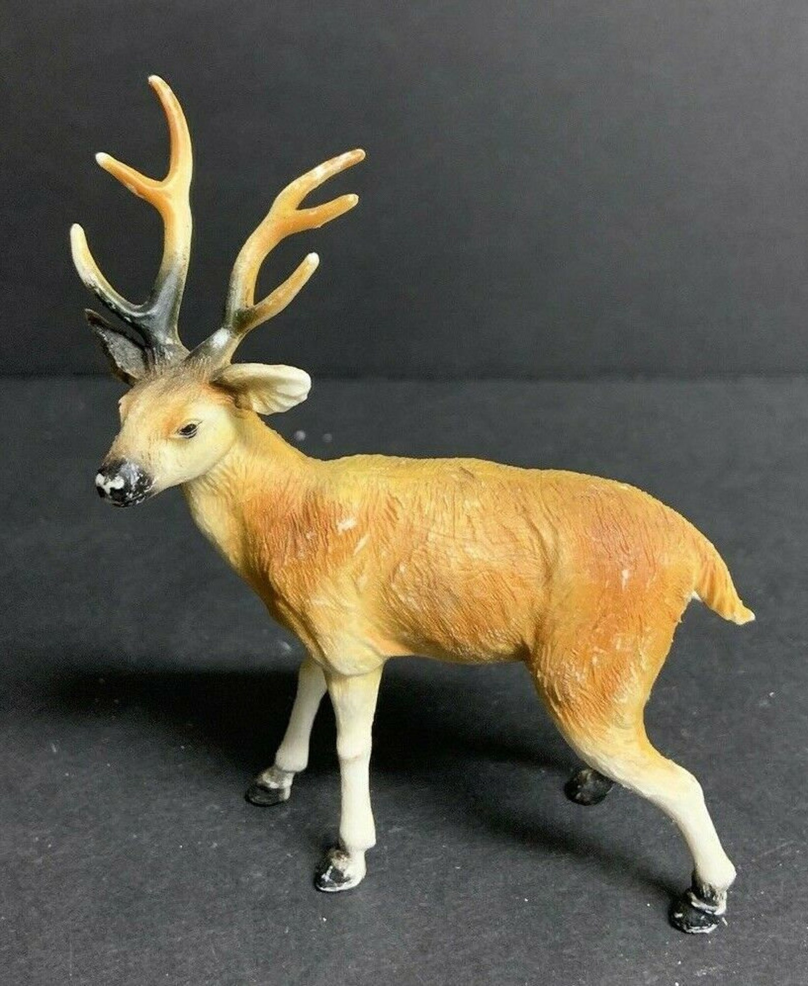 Small Metal Deer Figurine 4.5 - Etsy