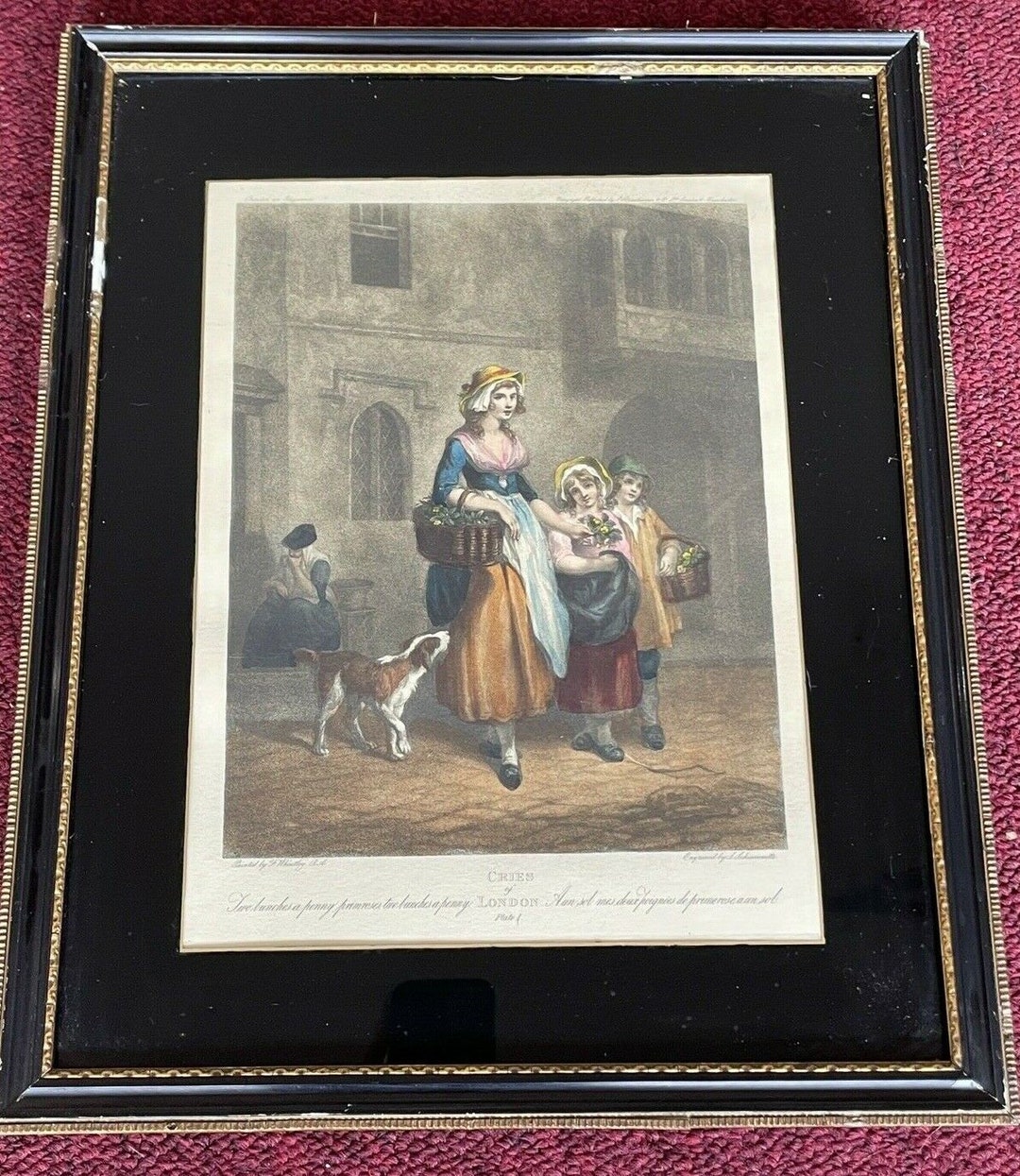 Art Print Etching Cries of London Plate 1 Street Vendors - Etsy