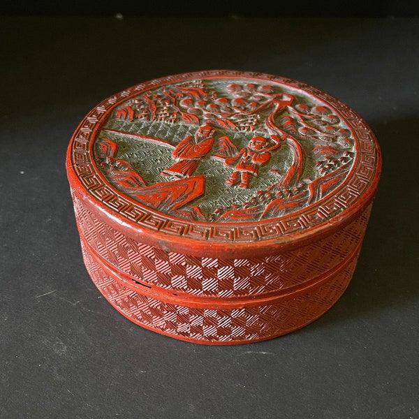 Cinnabar Box - Etsy