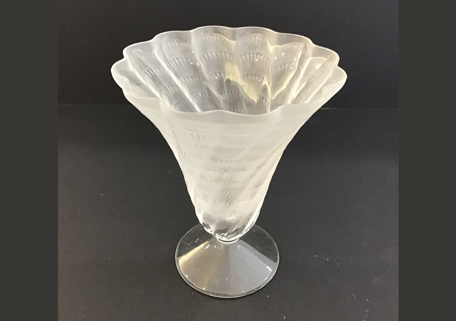 Lalique Crystal Glass Parfait Glass | Etsy