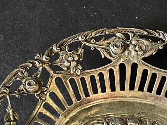 Antique Sterling Silver 925 Ring Tray / Trinket Dish … - Gem