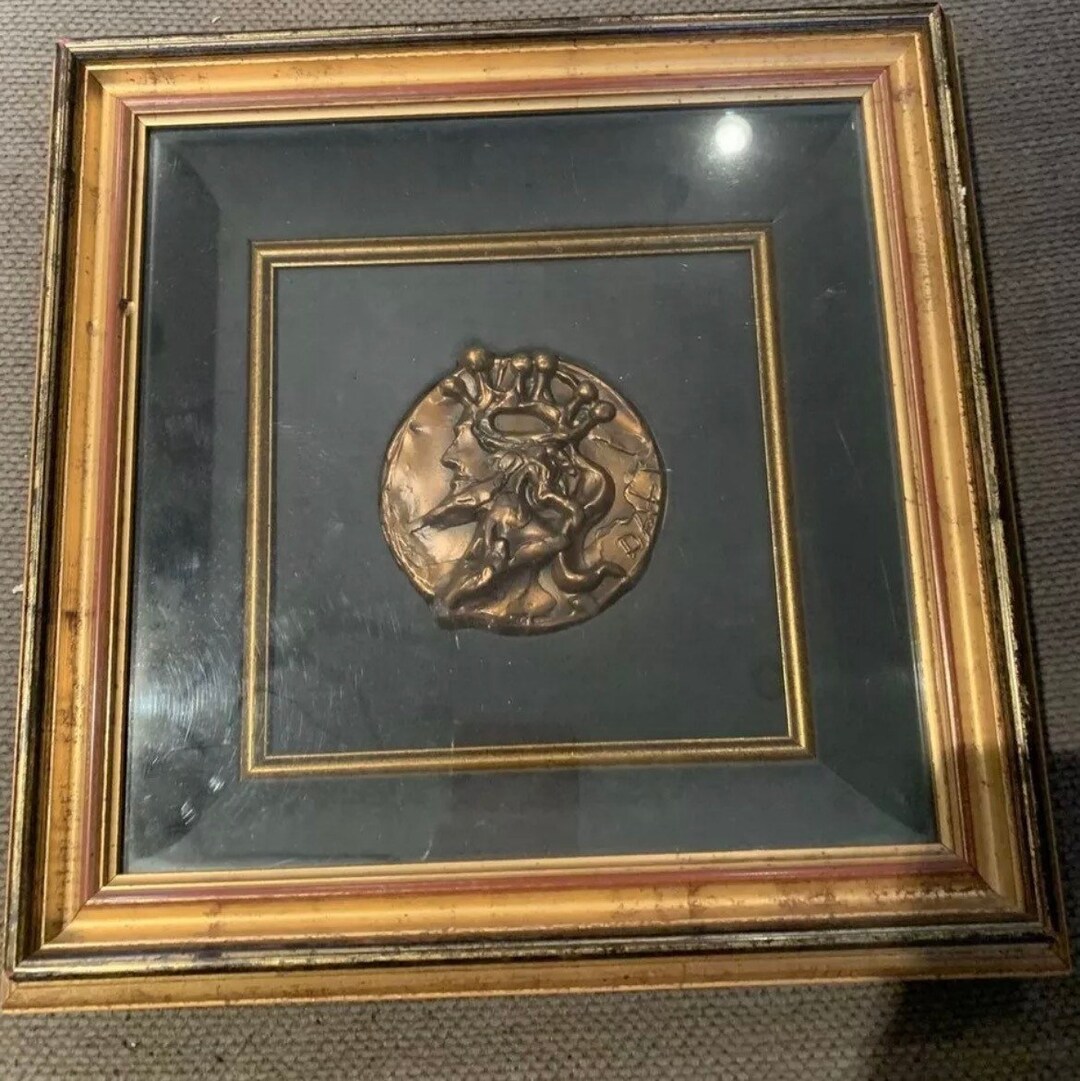 Salvador Dali 106/400 König Medaillon - Etsy Österreich