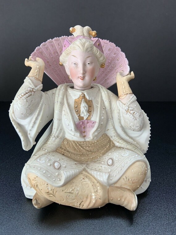 Antique Chinese Painted Ceramic Nodder - Etsy