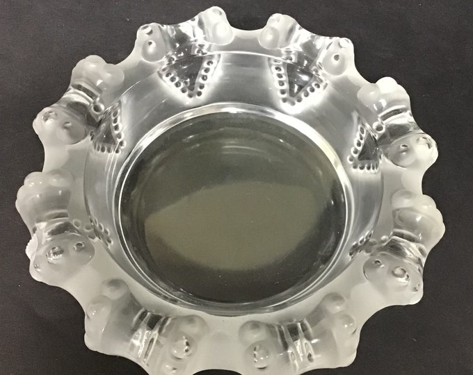 Lalique Crystal Octopus Ashtray - Etsy