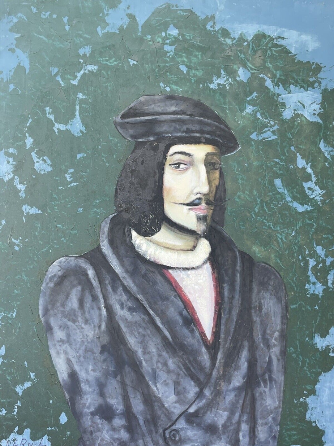 Nathaniel Reich Surreal Oil Painting on Board 24 X 32 - Etsy