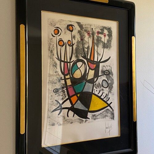 Joan Miró Lithograph Signed | Etsy