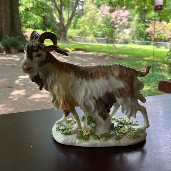Porcelain Goat - Etsy