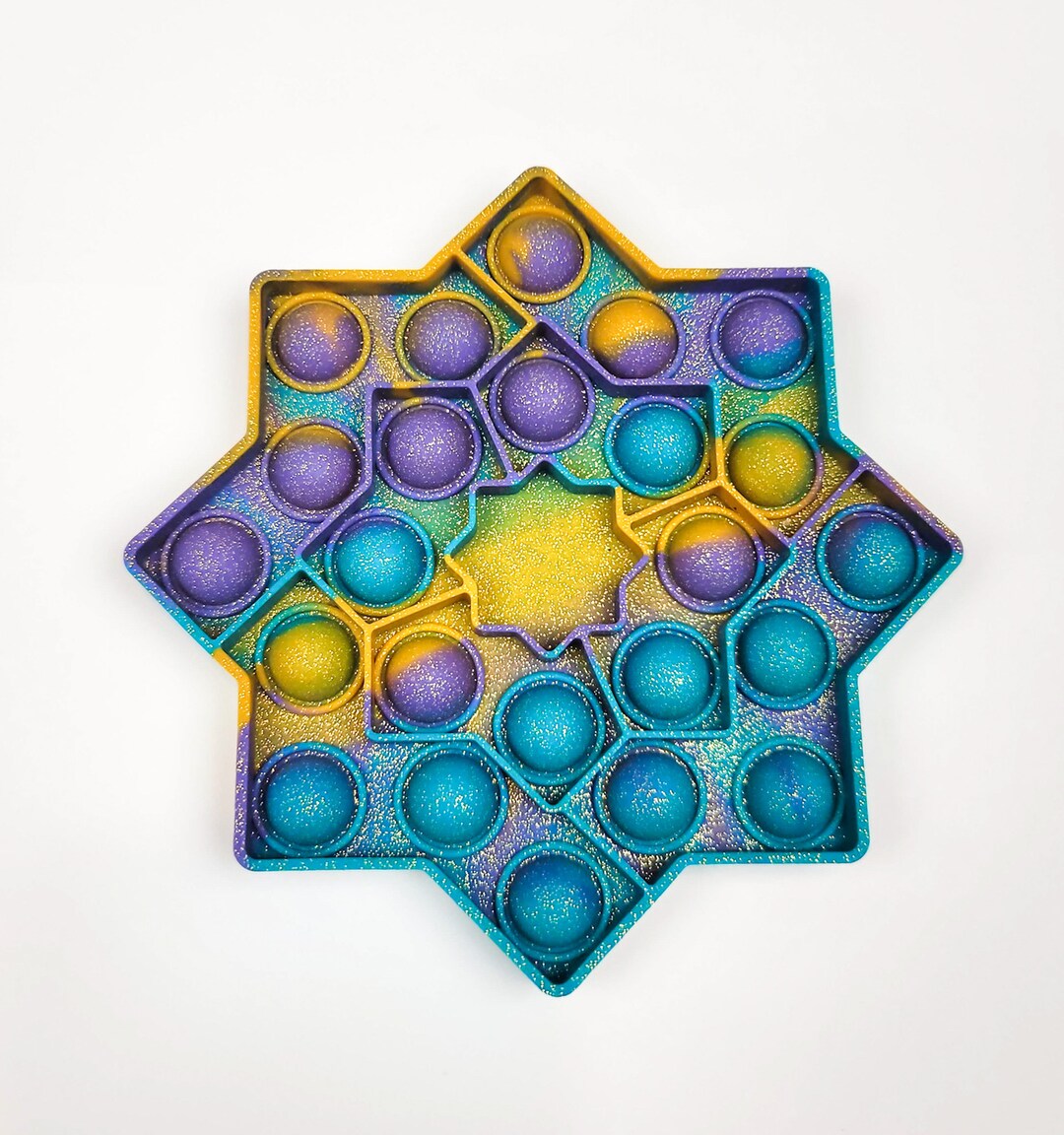Islamic Kid Friendly Glitter Pop It Star - Etsy