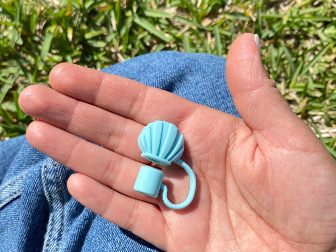 Shell Straw Topper, Straw Charms, Cup Accessory, Topper for Straw ...