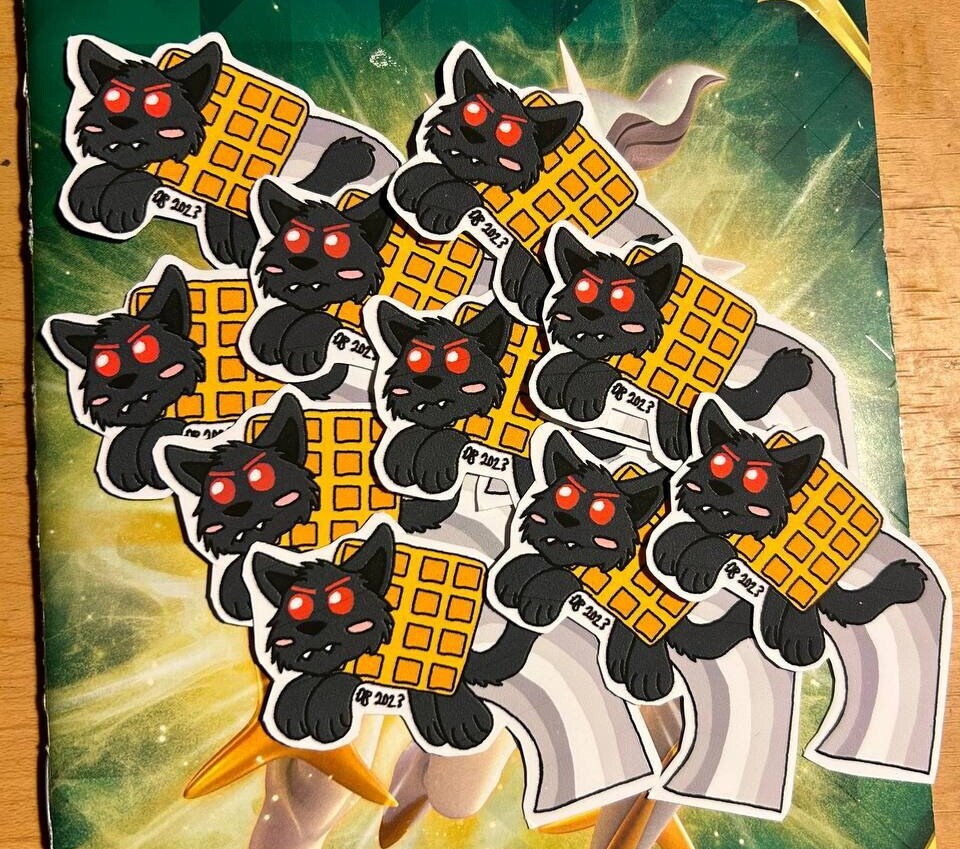 Nyan Cat & Tac Nayn “flying Rainbow” Stickers (fan-made) - Etsy