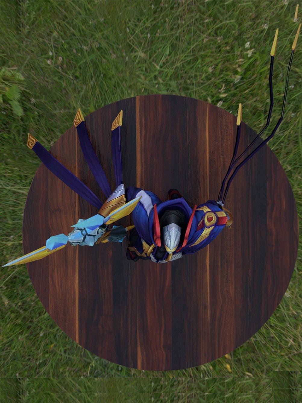 3D PAPERCRAFT Skt T1 Azir Papercraft DIY LOL Paper Craft 3D - Etsy UK