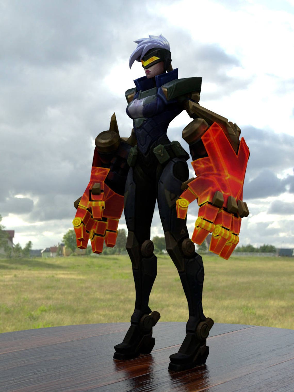 3D Papercraftproject VI Papercraft DIY LOL Paper Craft 3D - Etsy Canada