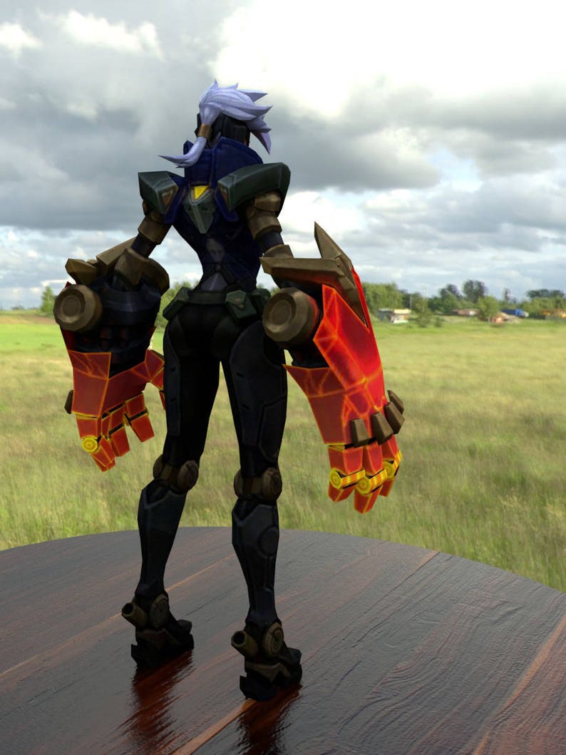 3D Papercraftproject VI Papercraft DIY LOL Paper Craft 3D - Etsy Canada