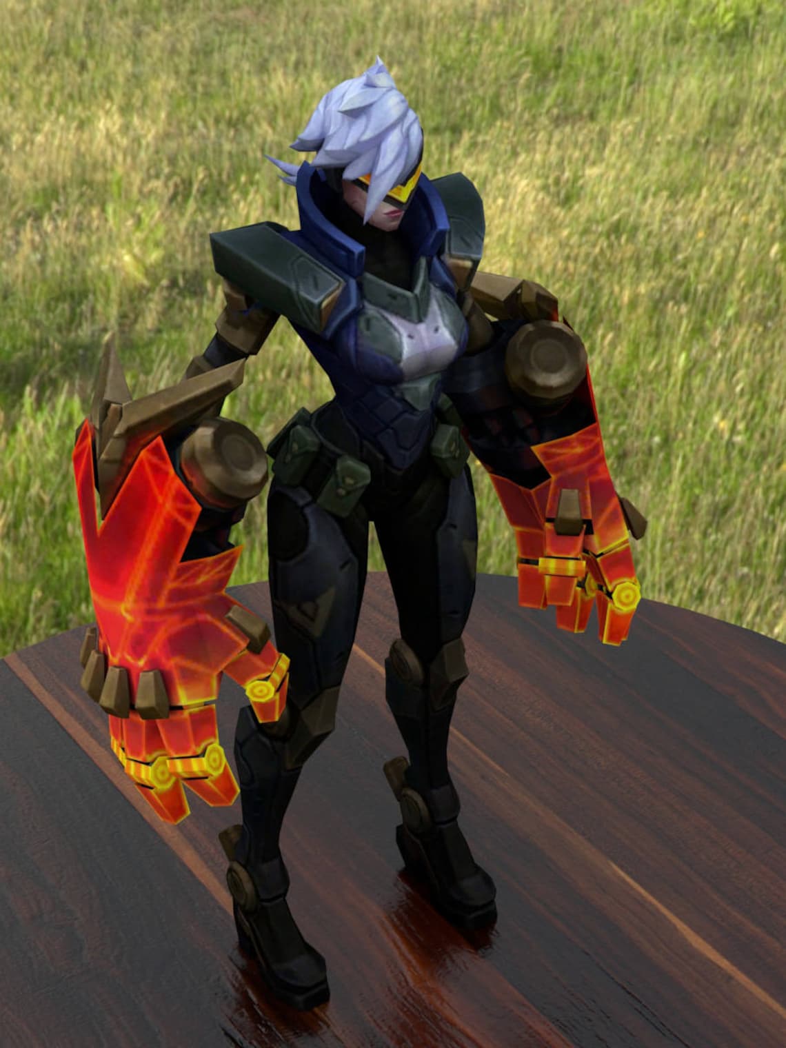 3D Papercraftproject VI Papercraft DIY LOL Paper Craft 3D - Etsy Canada