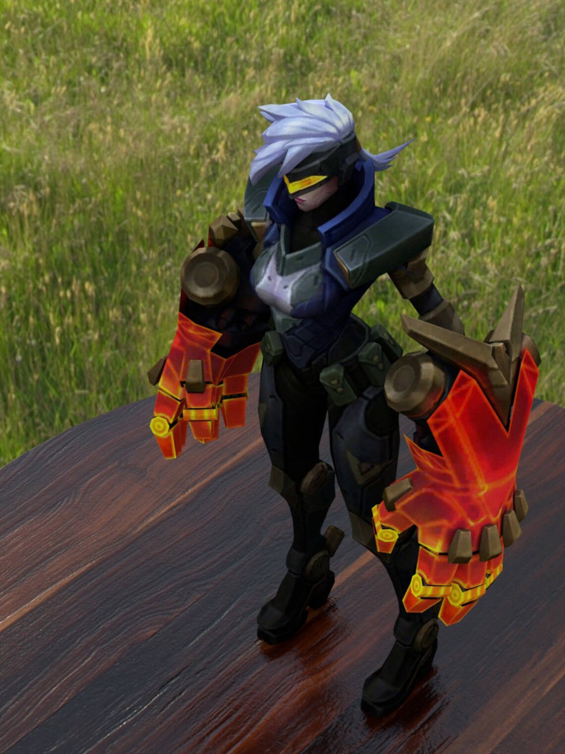 3D Papercraftproject VI Papercraft DIY LOL Paper Craft 3D - Etsy Canada