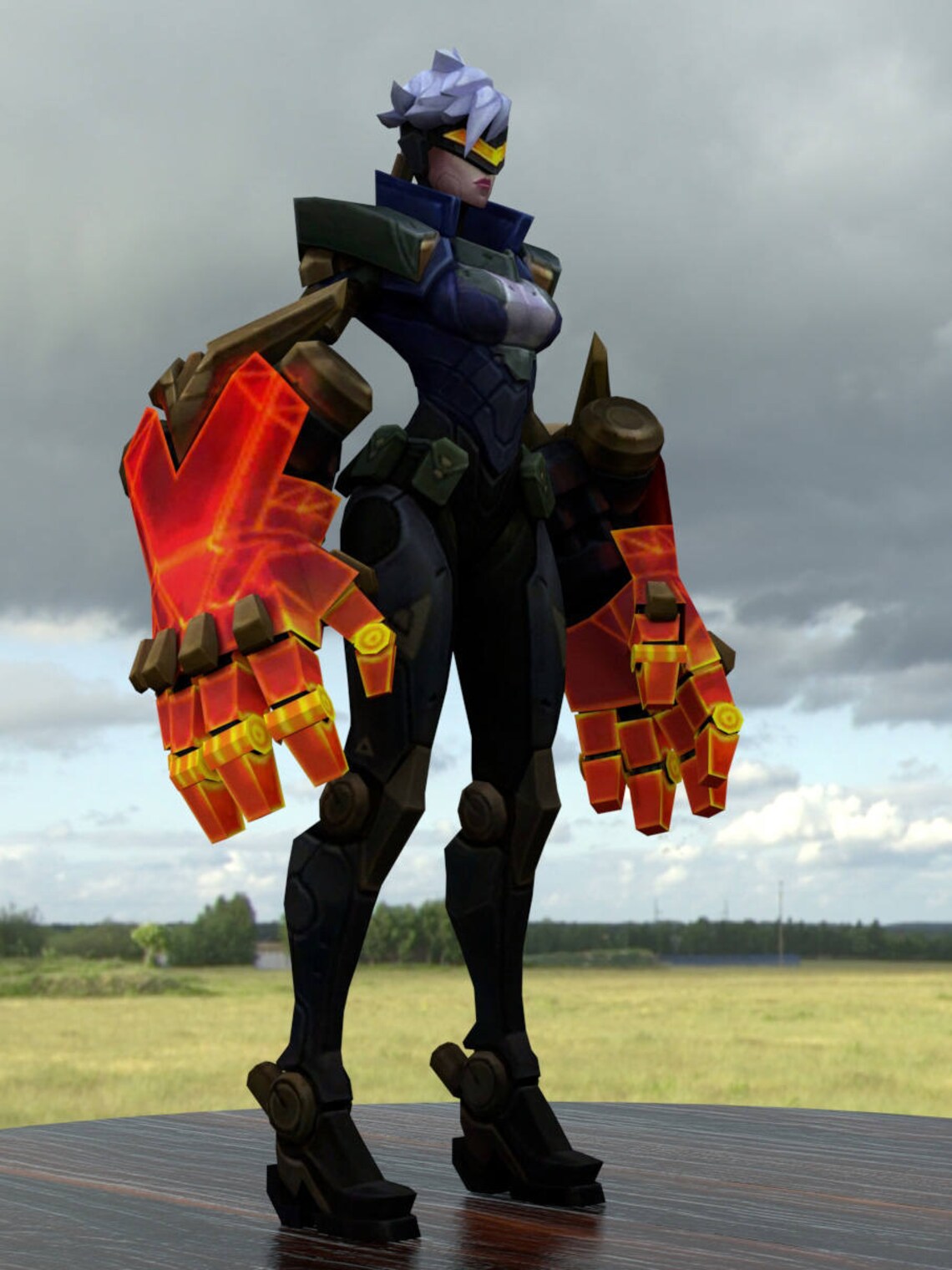 3D Papercraftproject VI Papercraft DIY LOL Paper Craft 3D - Etsy Canada