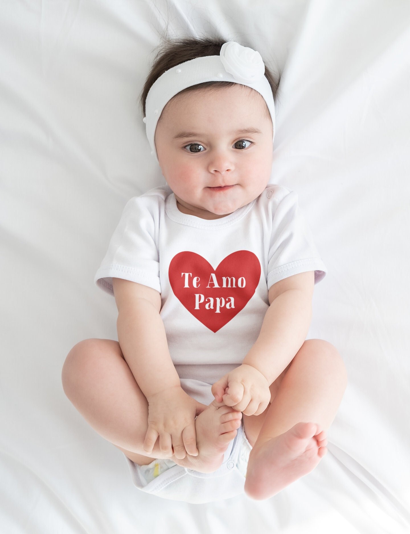 Te Amo Papa Te Amo Papi Spanish Bodysuit Mami Y Papi - Etsy