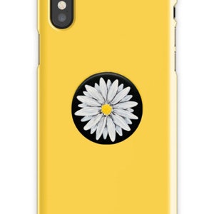 Daisy Pop Socket (hand Painted) - Etsy