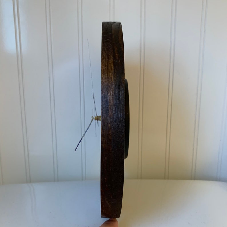 Evil Eye Clock (hand Painted and Stained) - Etsy