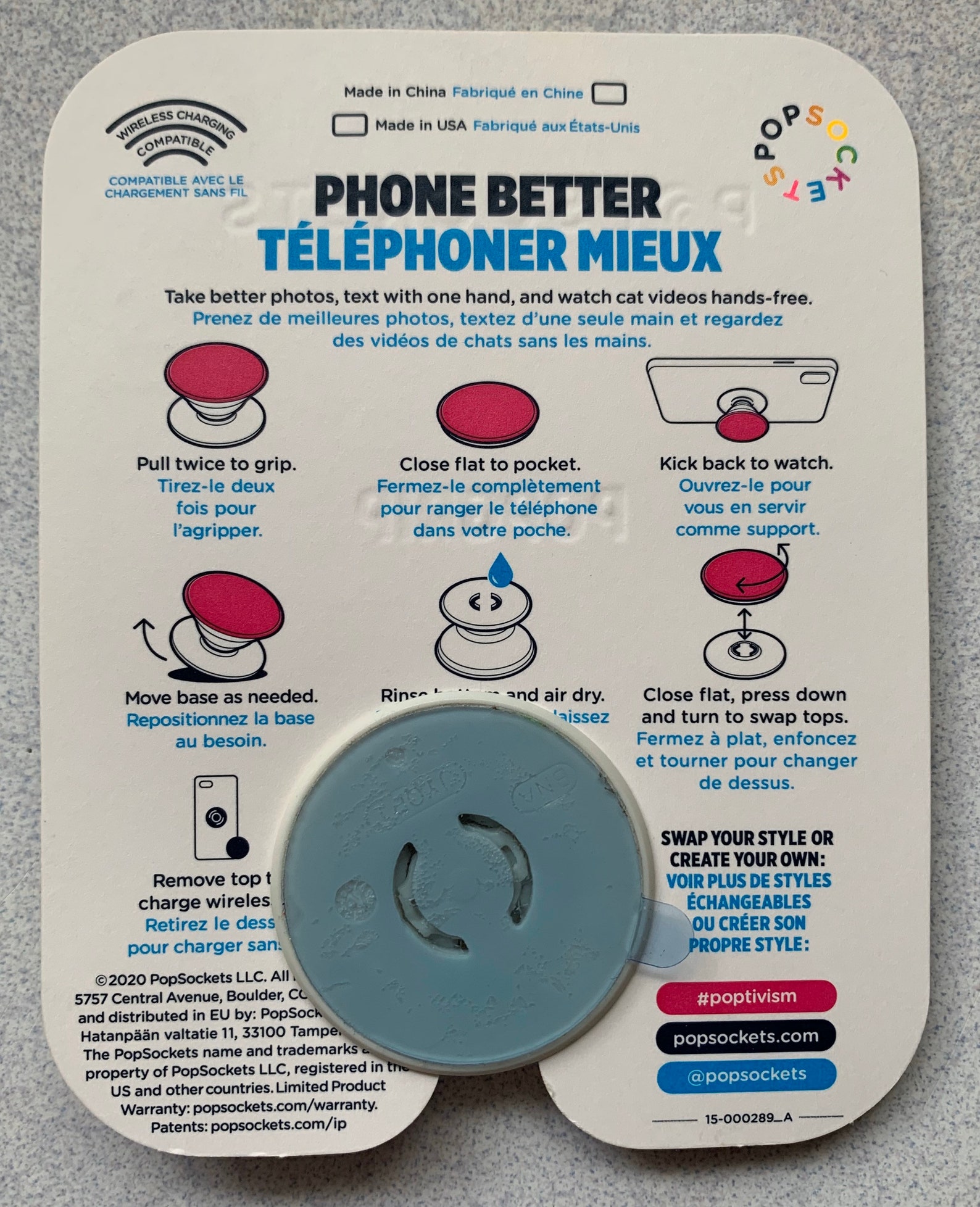 Daisy Pop Socket hand painted | Etsy