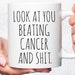 Cancer Survivor Mug,cancer Survivor Gifts for Men and Women,beating ...