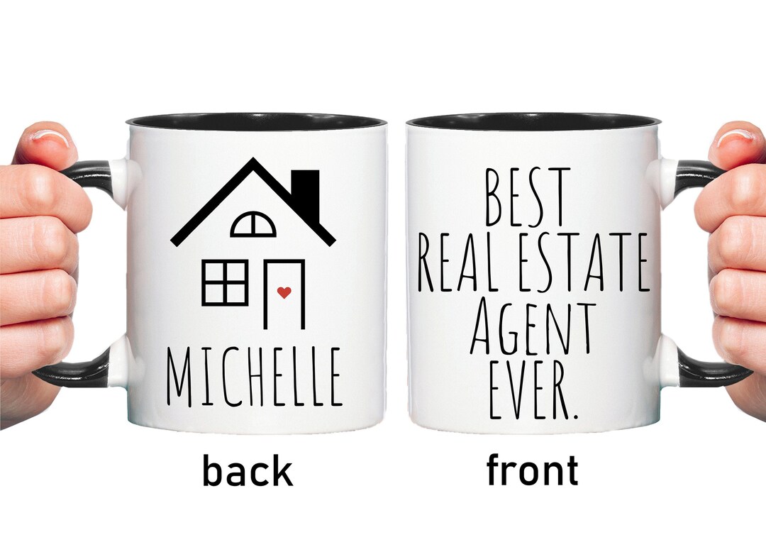 Personalized Gift for Real Estate Agent, Best Real Estate Agent Ever ...