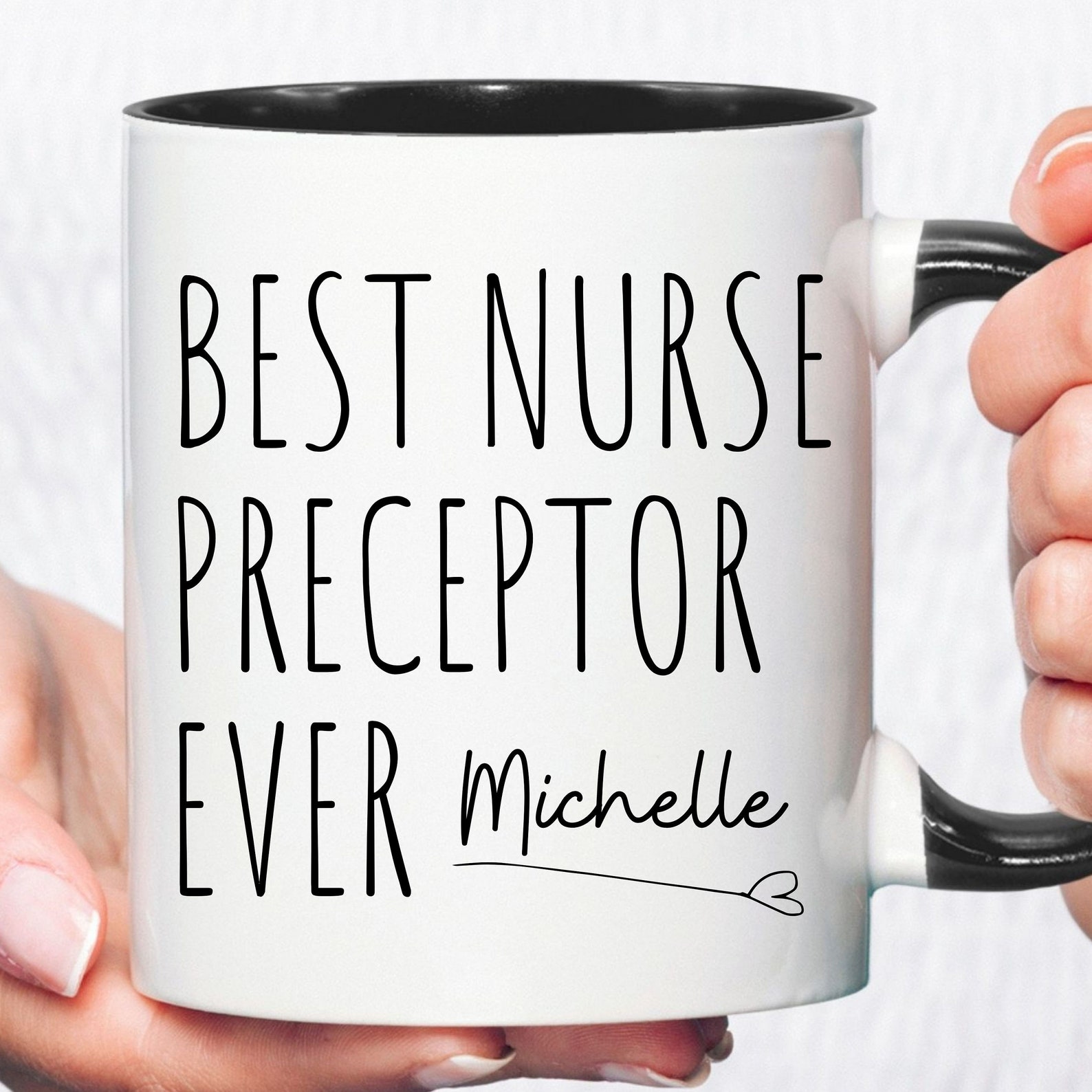 Personalized Nurse Preceptor Gift Best Nurse Preceptor Ever Coffee Mug ...