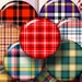 Plaid Patterns Digital Collage Sheets Printable Download 70mm (2.755 ...