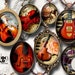 Musical Instruments Digital Collage Sheets Printable Download Pendants ...