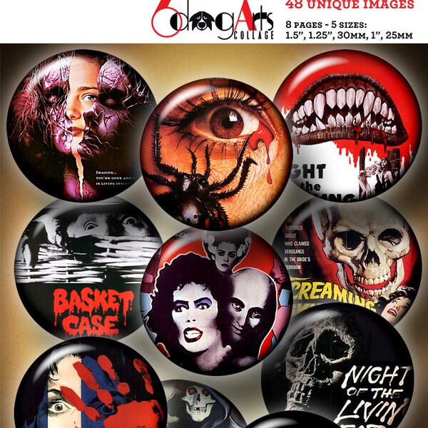 Horror Movie Poster - Etsy