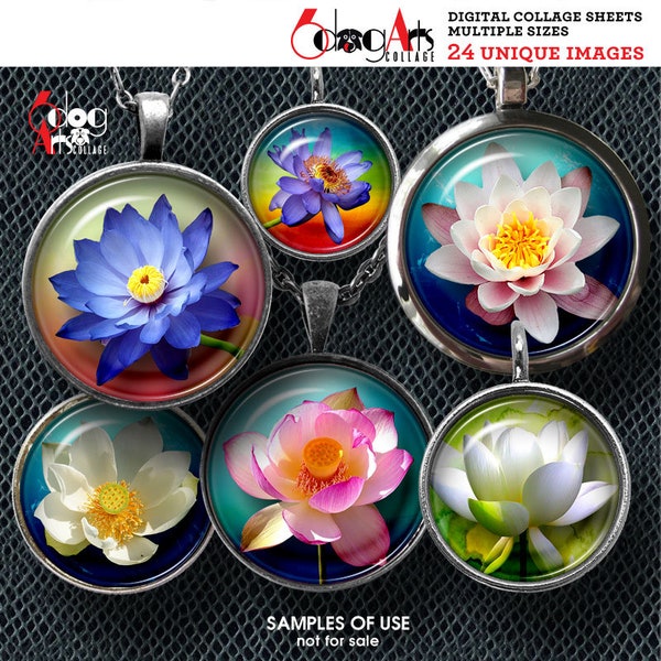 Lotus Flower Printable Paper - Etsy