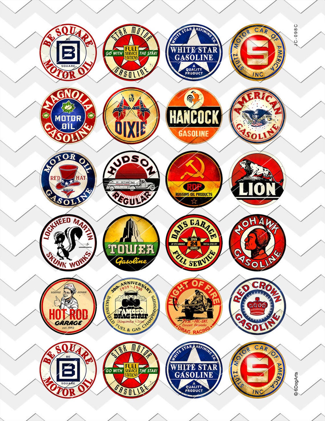 Vintage Signs Digital Collage Sheets Printable Download Bottle | Etsy