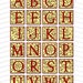 Vintage Alphabet Letters Digital Collage Sheets Printable - Etsy