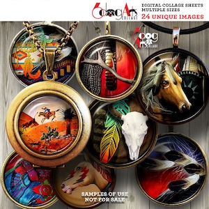 Native American Designs Digital Collage Sheets Printable Downloads for ...