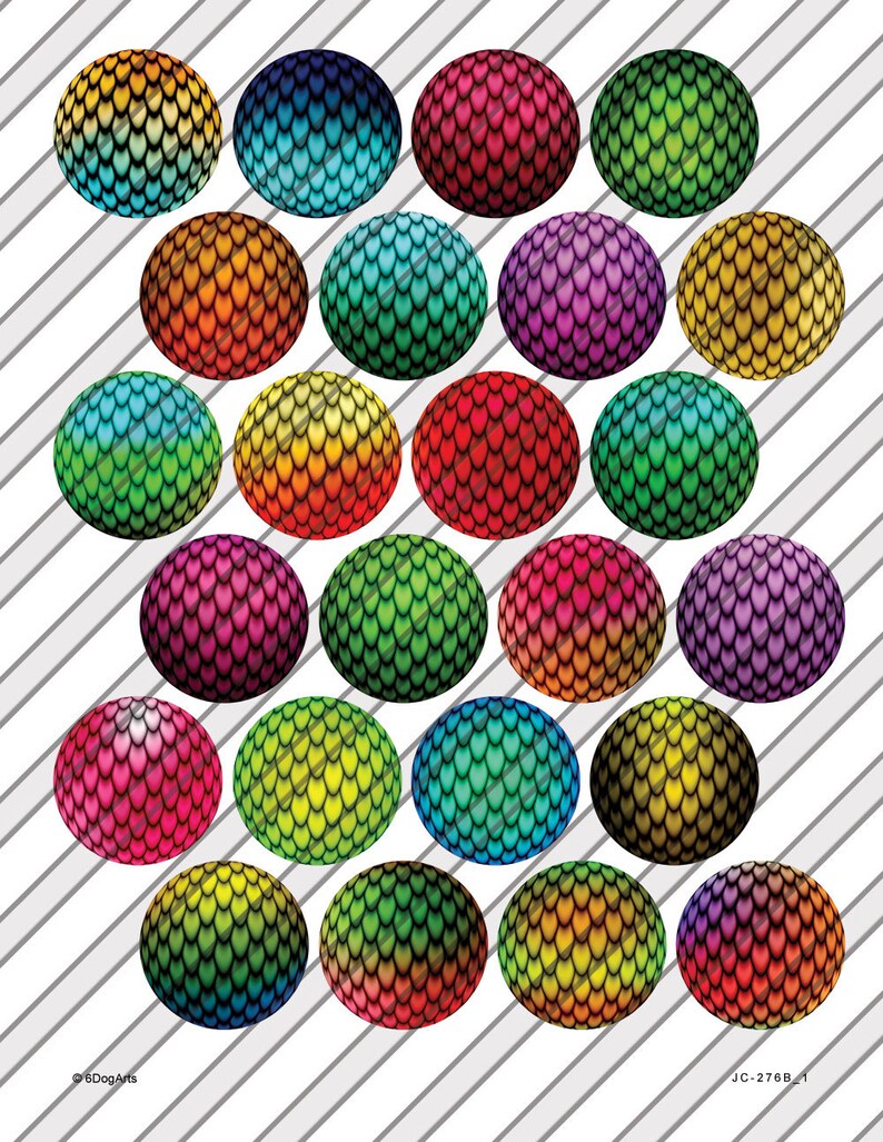 Dragon Scales Pattern Digital Collage Sheets Printable - Etsy