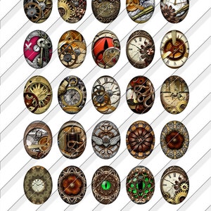 Steampunk Designs Digital Collage Sheets Printable Download for ...