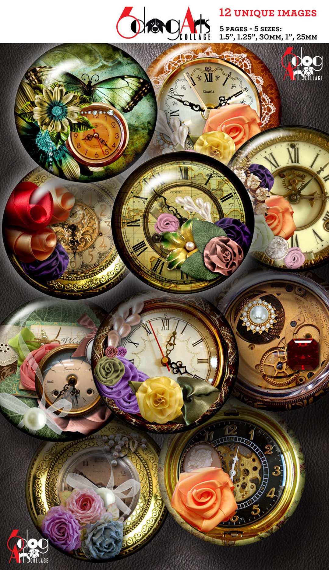 Memories Digital Collage Sheets Printable Download Bottle Caps - Etsy